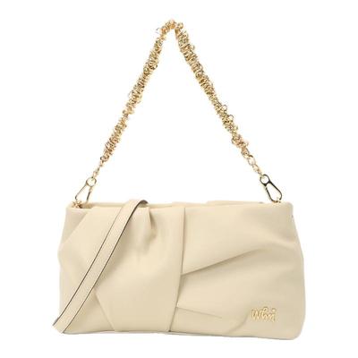 WHY女包头层牛皮褶皱云朵包