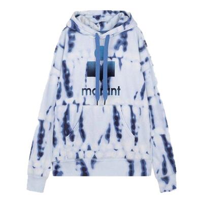 ISABEL MARANT ETOILE 扎染印花宽松女士连帽卫衣银泰百货 301604