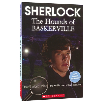 Scholastic Sherlock The Hounds of Baskerville 学乐分级读物L3 神探夏洛克 巴斯克维尔的猎犬 侦探推理 英文原版进口儿童图书