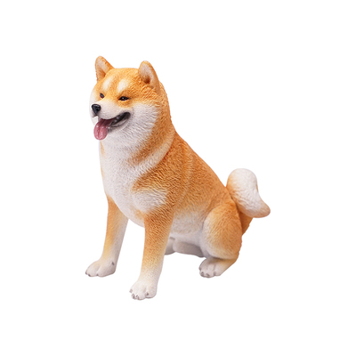 【JXK官方店】飞机耳柴犬模型