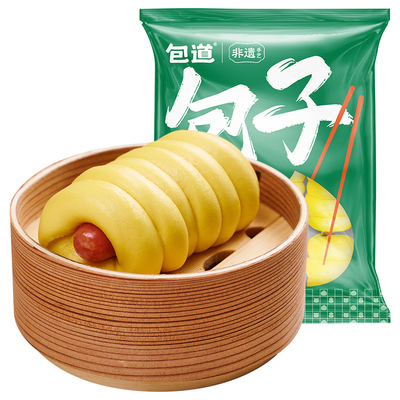 包道卡通肠仔包540g/袋6个装