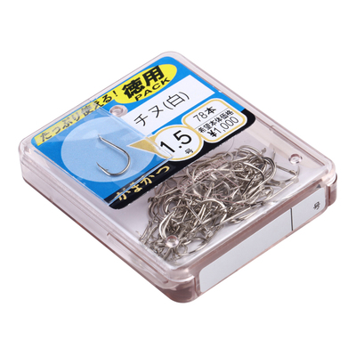 进口伽玛卡兹白色盒装倒刺千又钩