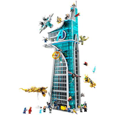 乐高76269漫威复仇者大厦积木