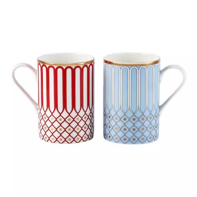 俄皇LOMONOSOV马克杯高级感轻奢star欧式骨瓷杯子高档结婚礼物