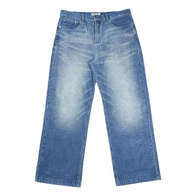 C.t2025冬季碧蓝水洗灯芯绒长裤