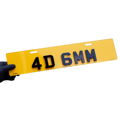 3D进口板面3M反光汽车装饰副牌