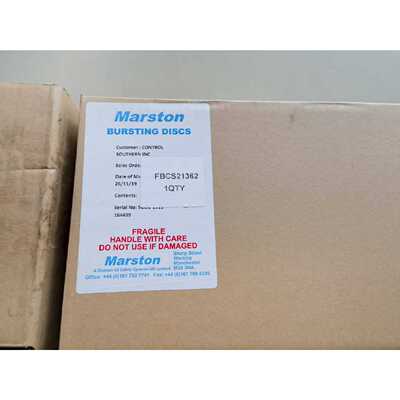 【请询价】英国Marston爆破片型号FCS21362全新原装带