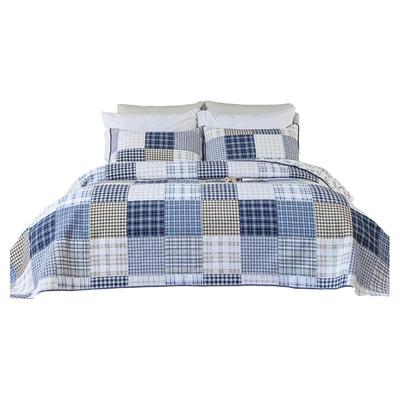 床盖高密绗缝外贸里外纯棉