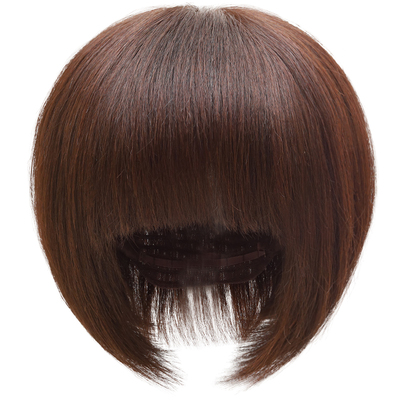 假发女短发真人发丝轻薄夏天波波头高档空气刘海妈妈发自然中长发