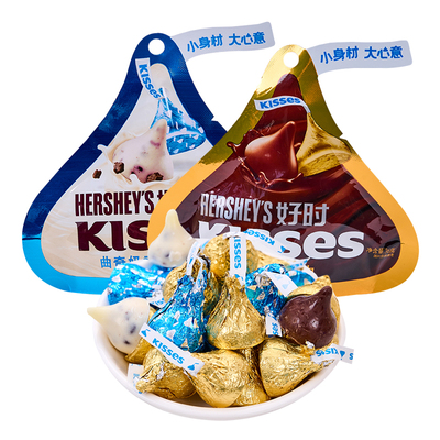 好时巧克力KISSES黑巧小糖果