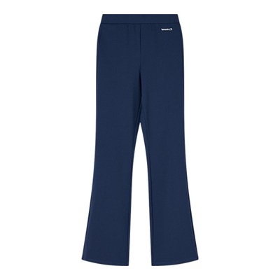 bossini堡狮龙2024秋冬户外弹力运动休闲喇叭长裤女