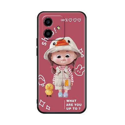 luckrider适用于荣耀Play6C手机壳防摔Play6C保护套RY硅胶软情侣6C软壳网红Play小众ins创意时尚磨砂RY简约Pl