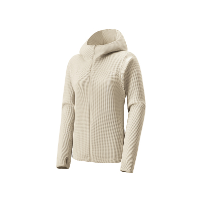 ECCO爱步外套女款26新品简约舒适防晒百搭华夫格外套女ES261J039