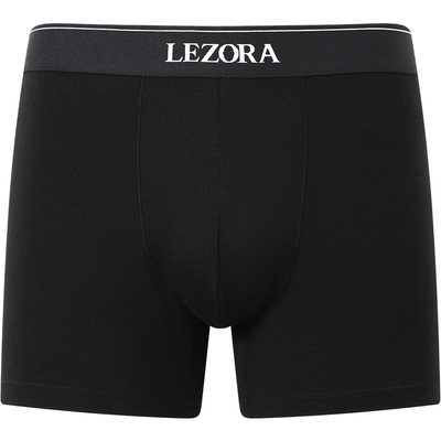 LEZORA羊毛天丝立体包臀平角内裤
