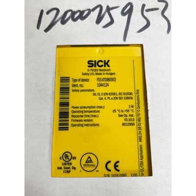 【请询价】德国sickFX3XTDI80002货号1044124