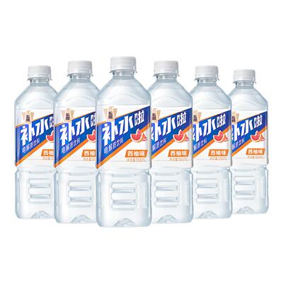 东鹏补水啦电解质水饮料快速补充水分555ml*3/6瓶补盐液官方正品