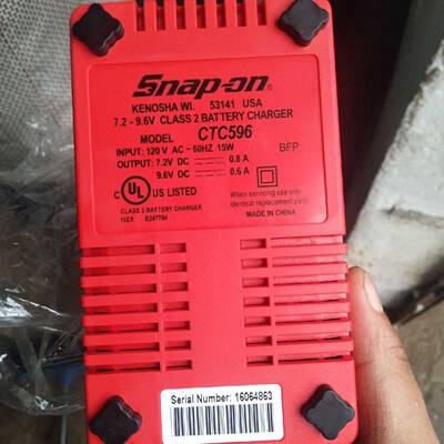 议价议价实耐宝 snap on  全新正品 110V CTC596 充电器
