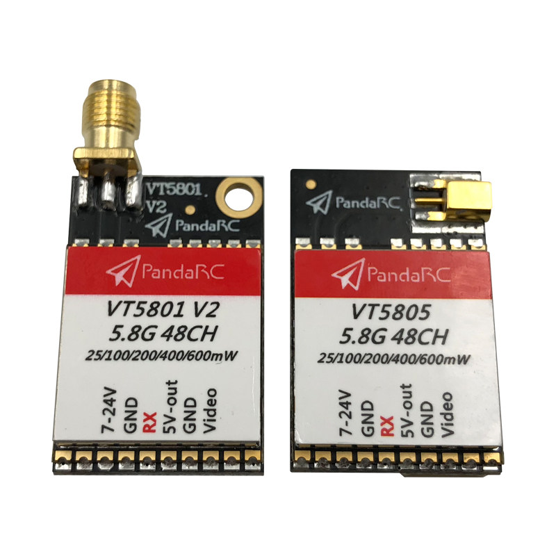 PandaRC熊猫VT5801/05图传5.8G发射600mw航模固定翼FPV穿越机航拍_虎窝淘