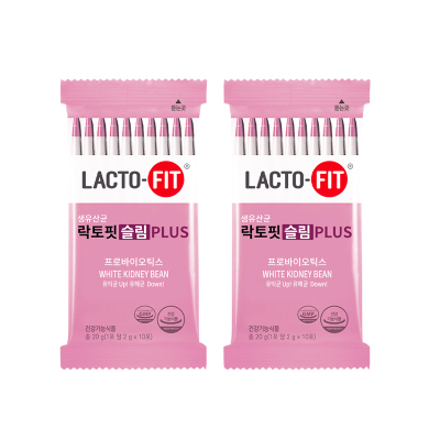 【U先试用】韩国钟根堂乐多飞活菌型益生菌粉Slim Plus10条*2袋