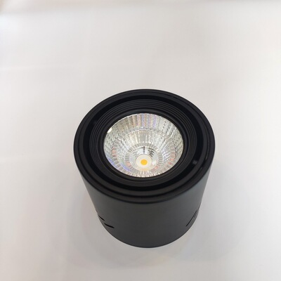 AR111圆明装筒 可摆头可调角度 免开孔适用各种AR111内胆明装外壳