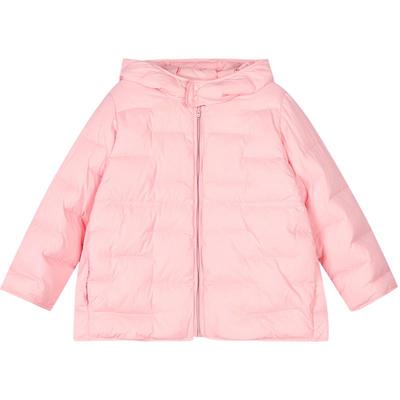 江南布衣童装中长款羽绒服连帽保暖外套冬男女童儿童jnbybyjnby