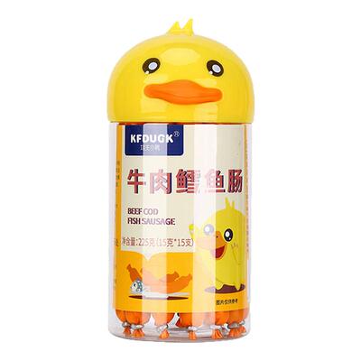 功夫小鸭牛肉鳕鱼肠鲜嫩Q弹营养