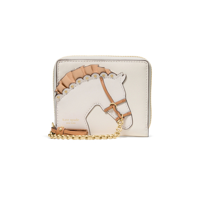 【3期免息】【2025新款】kate spade ks奥莱Saddle Up小号钱包