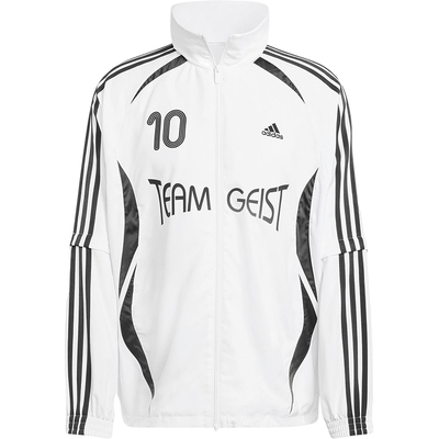 Adidas/阿迪达斯正品2025夏季女士休闲运动足球宽松外套KE7570