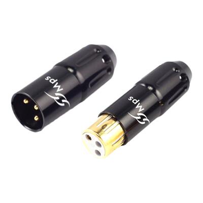 MpsXLR卡侬头三芯卡侬平衡插头