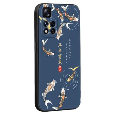 彧玺适用于红米note11 5g手机壳21091116ac耐脏redmin0te11全包防摔hmnate11新中式hongmi网红彩绘hmnote11 5