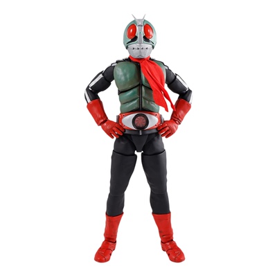有货 万代 SHF 真骨雕 假面骑士新2号 光荣的昭和骑士 可动手办