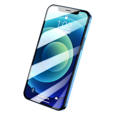 适用苹果12玻璃全屏覆盖防摔手机