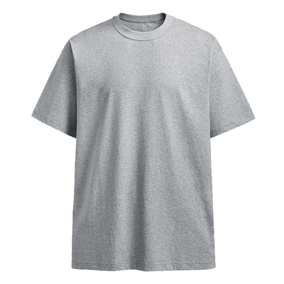 三本针全棉基础款T恤上衣男士