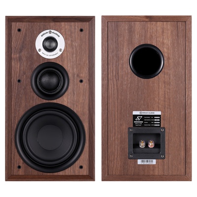 DOUK AUDIO S7 三分频无源书架音箱高保真6.5寸家用全频音响