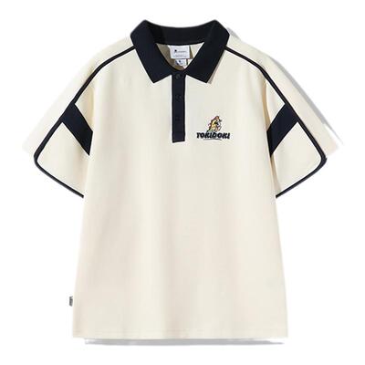 tokidoki短袖拼色polo领