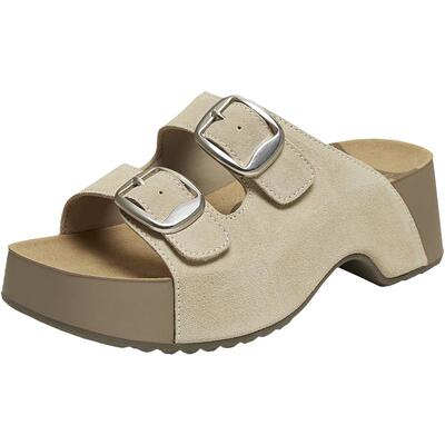 TATA他她小海豚拖鞋夏季厚底勃肯鞋百搭凉鞋足弓休闲女鞋CML03BT6