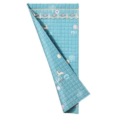 秋冬防寒棉门帘加厚夹棉免打孔安装保暖挡风家用空调保温隔断帘子