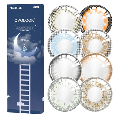 小黑豆美瞳日抛30片一次性黑色婚礼隐形眼镜女正品官方旗舰店6xx