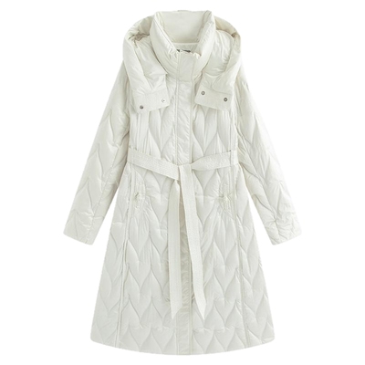 FEXATA商场同款暗纹压花羽绒服