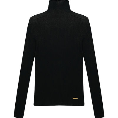 郭培成衣RSG品牌早秋修身打底高领双面针织毛衣上衣百搭