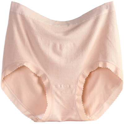 高腰大码内裤女夏季薄款无缝