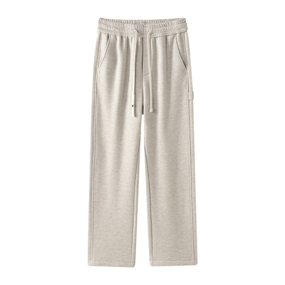 高品质加厚保暖直筒卫裤男