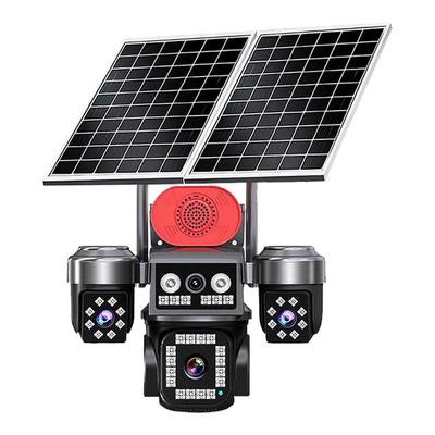 户外超高清全彩夜视监控无电无网