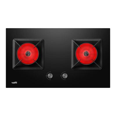 华帝聚能燃气灶i10086B/511煤气灶双灶家用炉灶台红外灶具官网