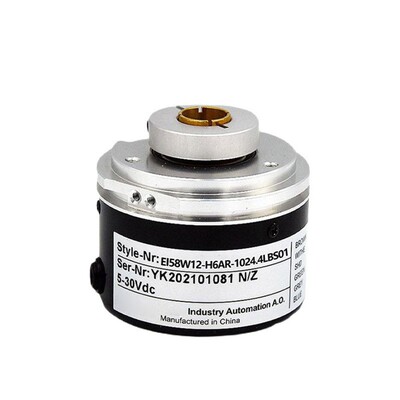 宜科型旋转编码器正品EI58W12-H6AR-1024.4LBS01 空心