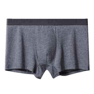 佰丝娜男士纯棉抗菌四角内裤
