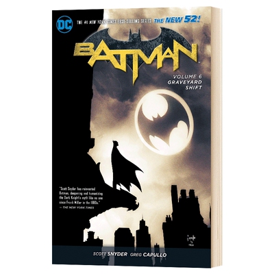 英文原版 Batman Vol. 6 Graveyard Shift The New 52 蝙蝠侠卷6 墓地转移 英文版