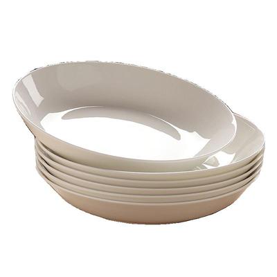 纯白菜碟微波炉单个陶瓷餐具