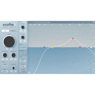 Oeksound Soothe2智能多频段动态共振抑制处理效果器插件Win/Mac