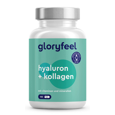 gloryfeel胶原蛋白玻尿酸180粒